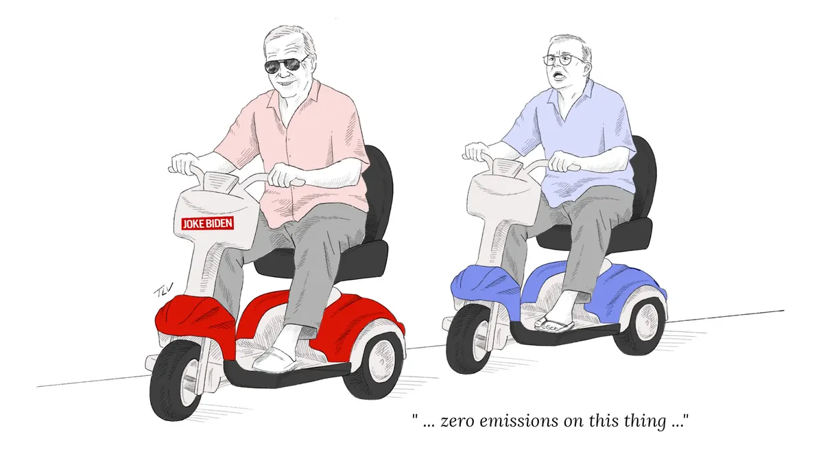 The Nightly cartoon: ‘.... zero emissions on this thing.’ | The Nightly