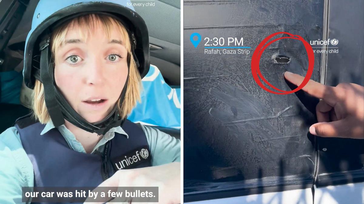 Australian aid worker Tess Ingram describes moment she was shot at in ...