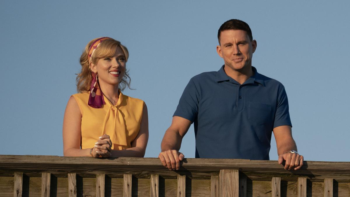 Fly Me to the Moon movie review: Scarlett Johansson and Channing Tatum ...
