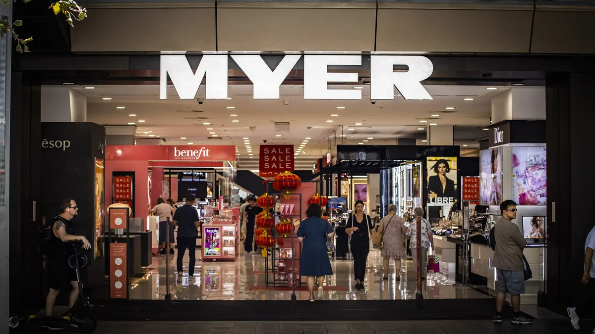 Myer sales, profit dragged down by store closures and underperforming ...