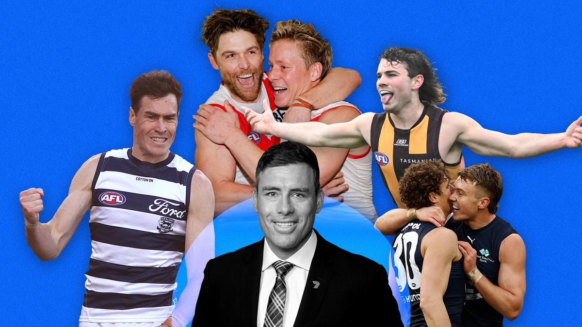 MATTHEW RICHARDSON’S TOP 10: Hawks Jack Ginnivan, Luke Breust face off ...