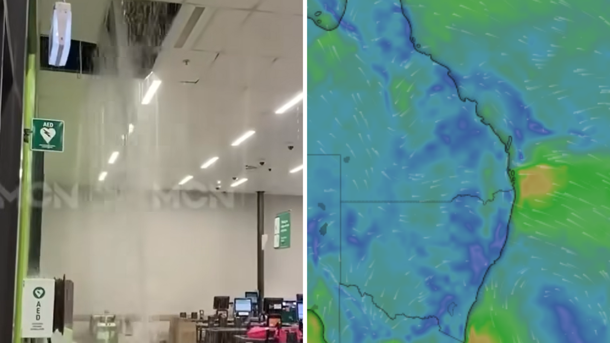 Queensland storm: Wild weather, hail, flash flooding causing chaos ...