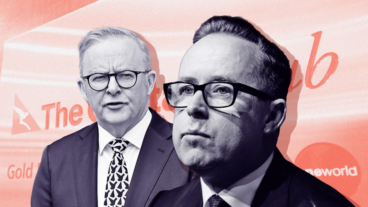 CAMERON MILNER: Anthony Albanese’s Qantas flight upgrade excuses won’t ...