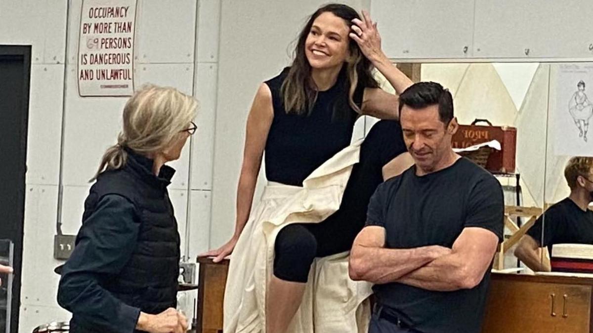Hugh Jackman and Sutton Foster: Picture shows rumoured love story ...