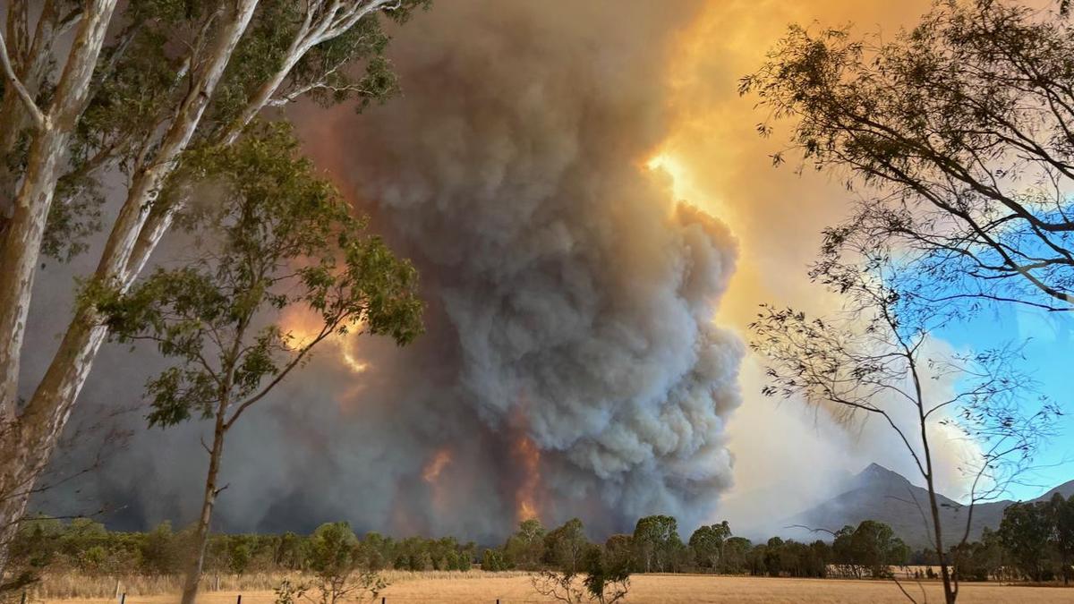 Australian bushfire warning: Risk escalating as 'sticky' heatwave sets ...