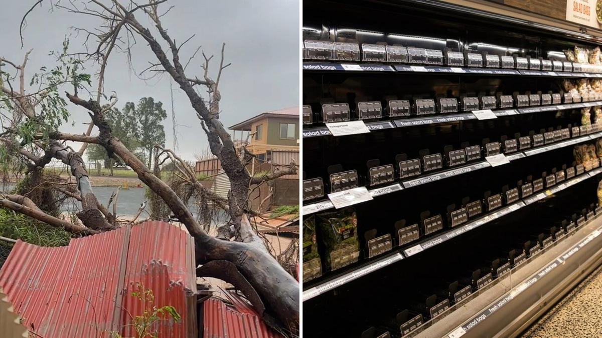 Cyclone Zelia: Supermarket shelves bare amid widespread flooding | The ...