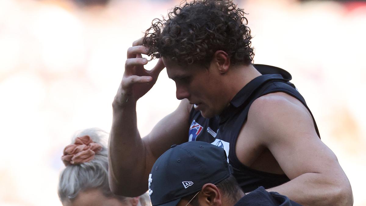 Charlie Curnow injury: Blues star to miss AFL round one match against ...