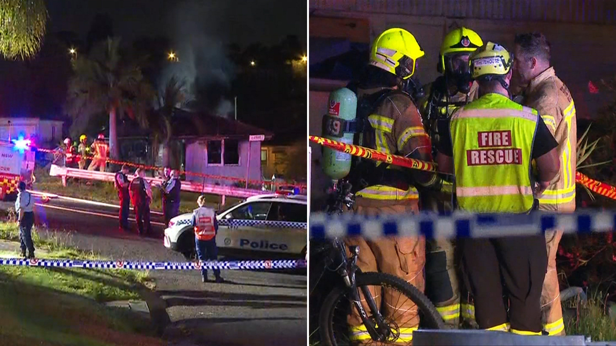 Heckenberg house fire: Woman and child die in horror Sydney blaze, four ...