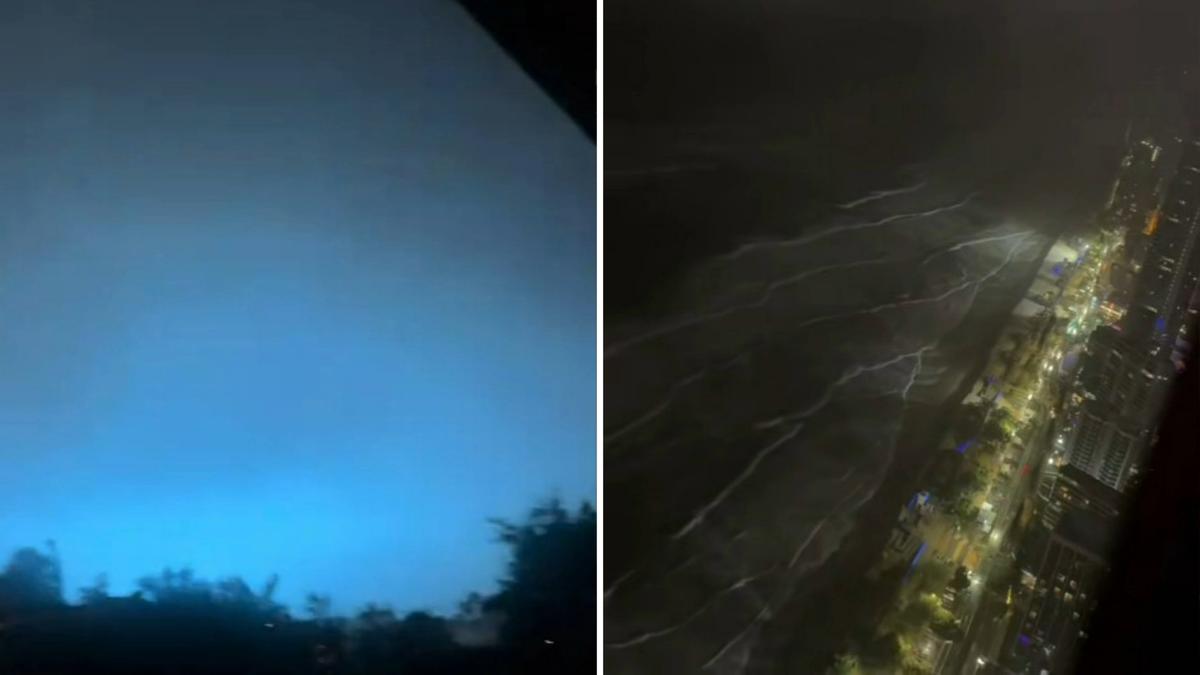 Cyclone Alfred video: Rain, wind and flood force captured by locals in ...