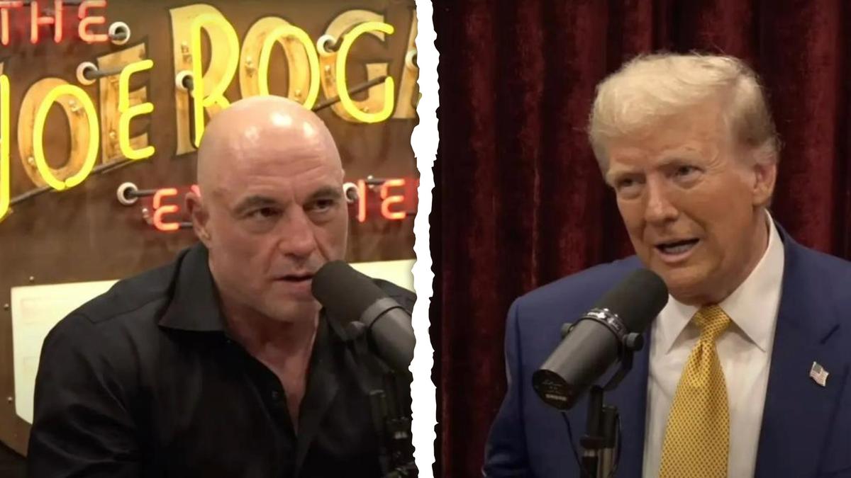 Donald Trump news: Podcaster Joe Rogan turns on President after man ...