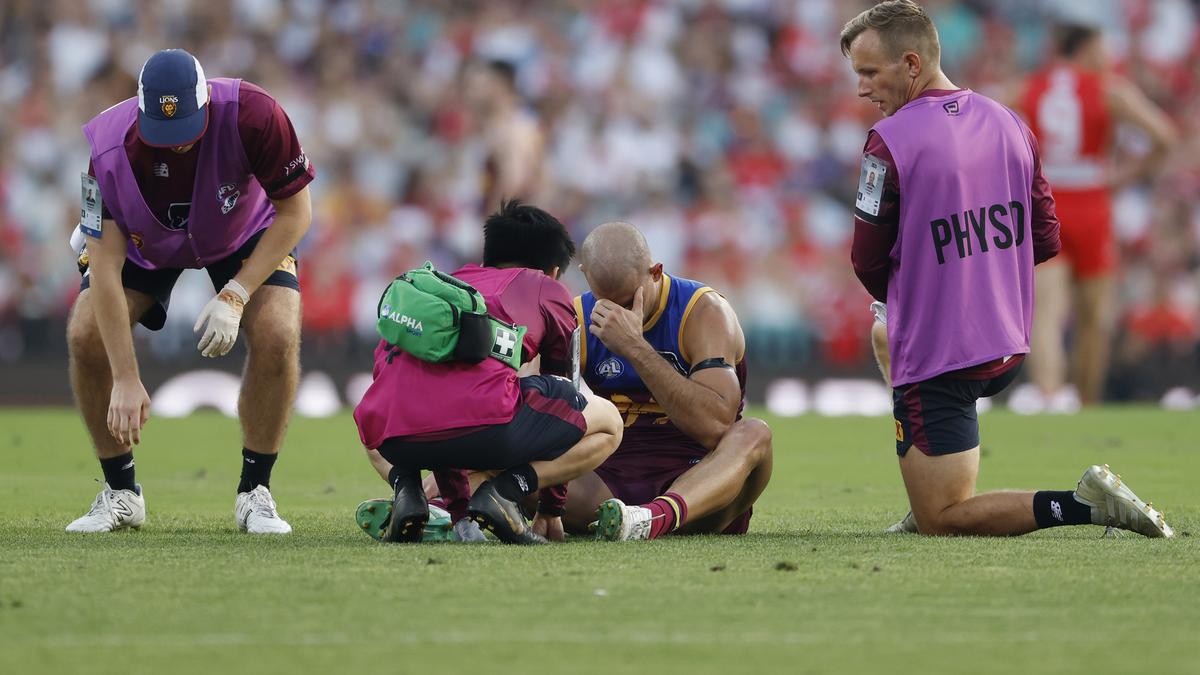 Concussed Brisbane Lion Brandon Starcevich up to eight weeks from AFL ...