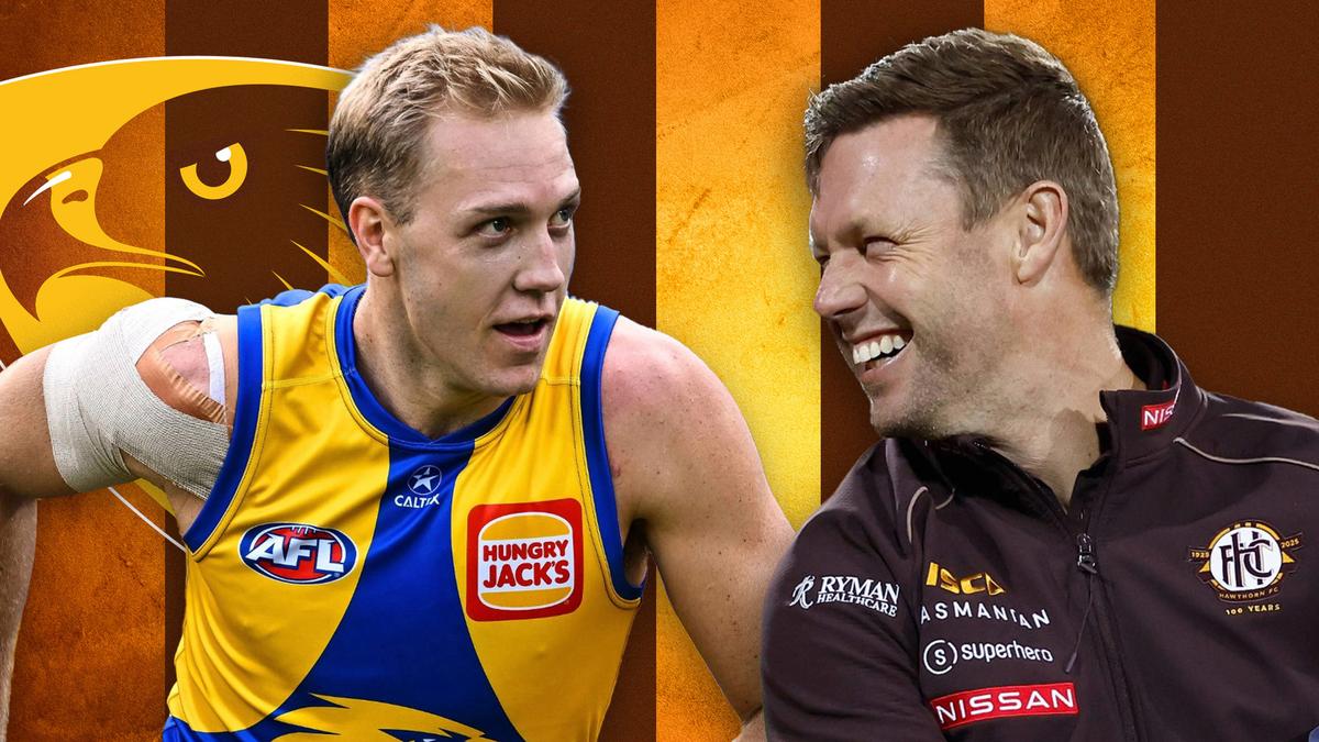 Hawthorn coach Sam Mitchell opens up on meeting with West Coast captain ...