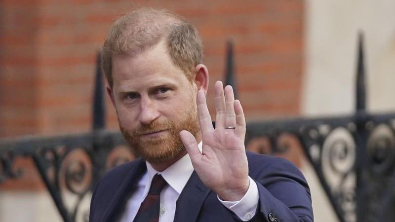 Prince Harry: The Duke of Sussex steps out in Las Vegas in first public ...