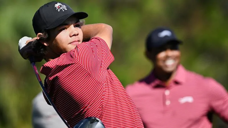 Tiger Woods’ son Charlie launches last round blitz to clinch first top ...