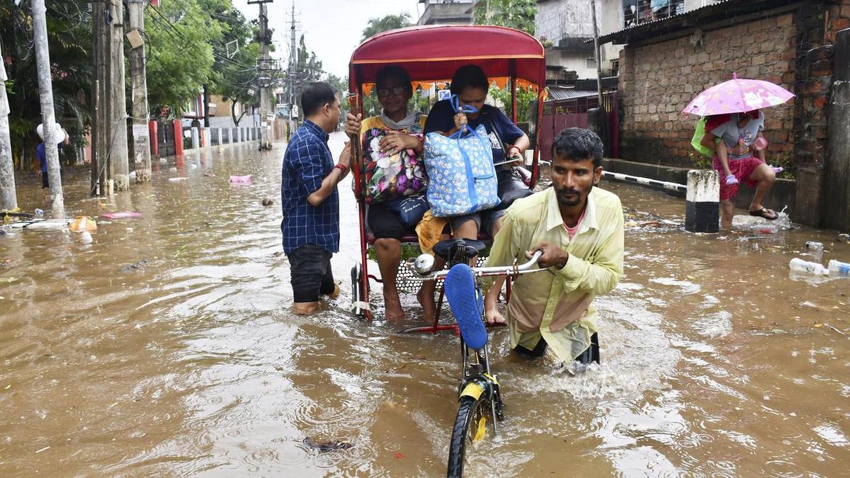 India's monsoon floods kill at least 22 people in Assam state’s ...