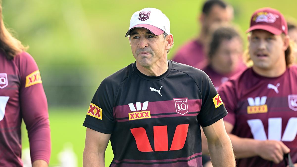 DANE ELDRIDGE: Queensland coach Billy Slater throws out the Maroon ...