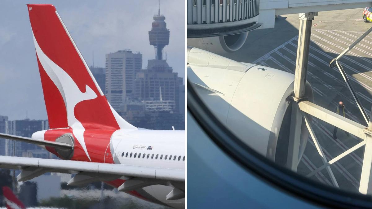 Qantas passengers face long delay after aerobridge crashes into A380 ...