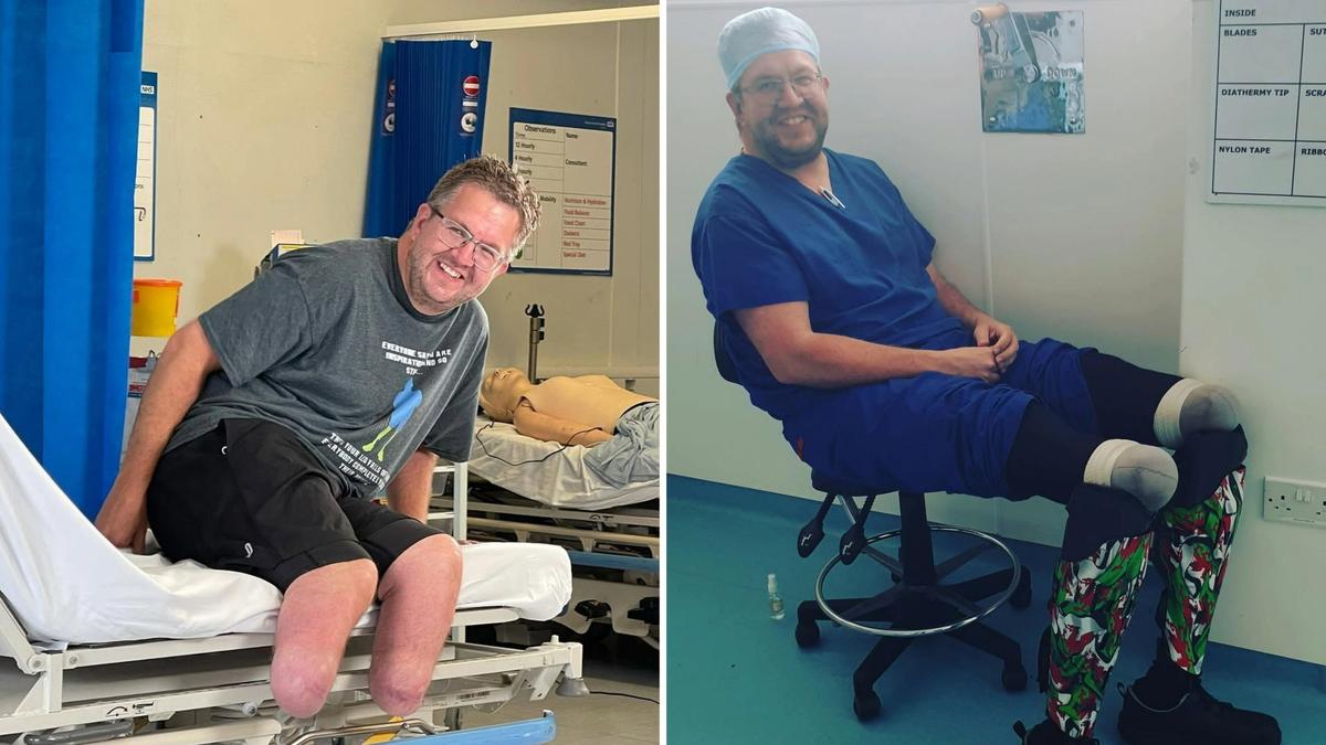 Neil Hopper: UK surgeon who lost legs jailed after lying about freezing ...