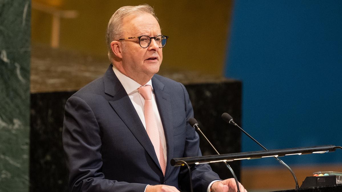 Anthony Albanese uses first speech as PM at United Nations to round on ...