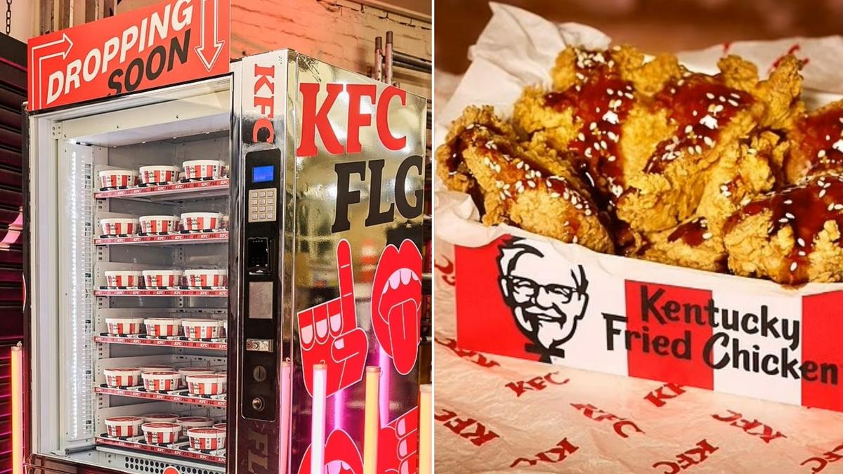 KFC to unveil world first fried chicken vending machine, but the ...