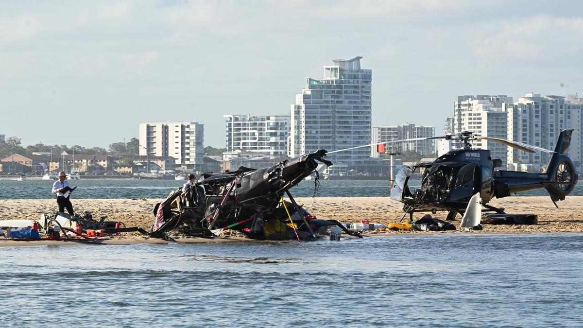 Sea World chopper crash: Moment of impact shown at inquest | The Nightly