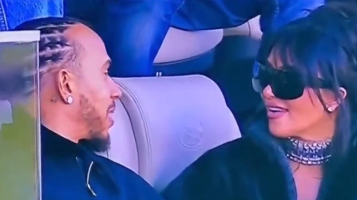 Super Bowl 2026: Kim Kardashian and F1 great Lewis Hamilton hard launch ...