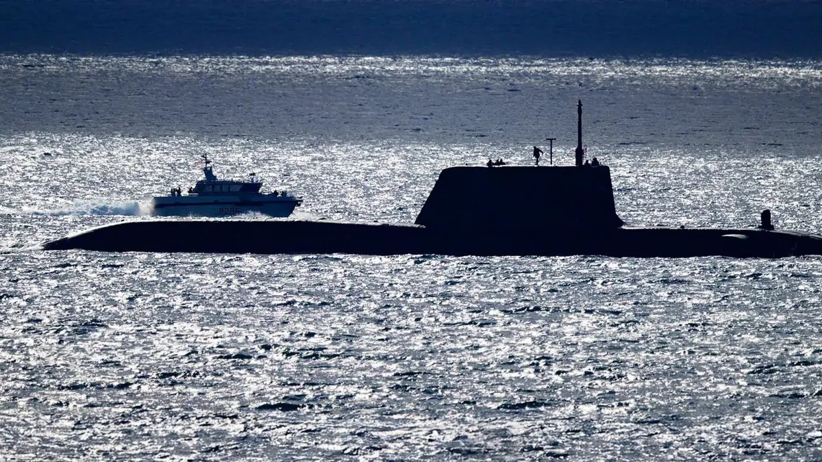 British nuclear submarine HMS Anson forced to wait off Perth amid ...