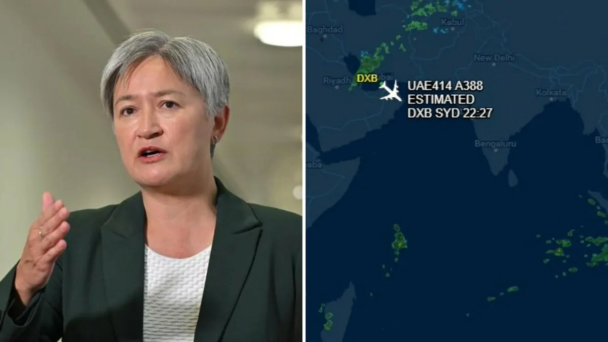 Australia repatriation flight Dubai to Sydney: Penny Wong warns of ...